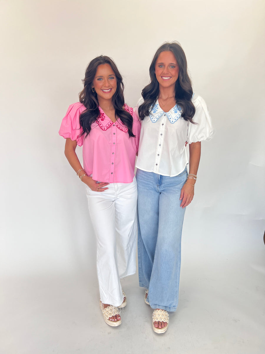 Ivy Top- White – VACE