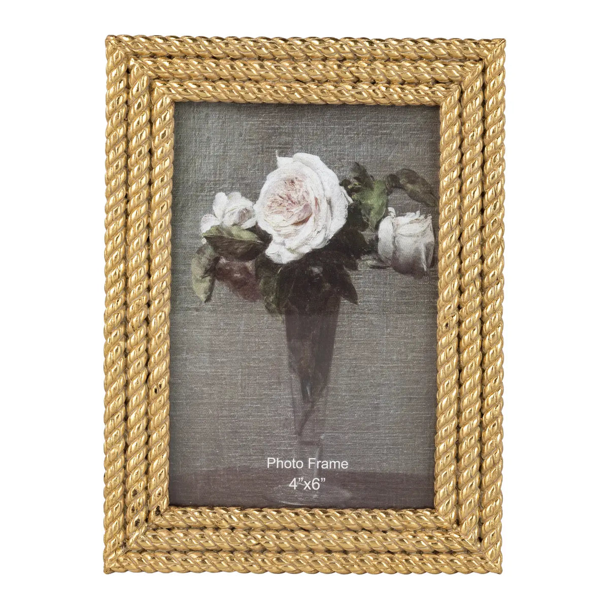 4X6 Gold Rope Pattern Frame – VACE