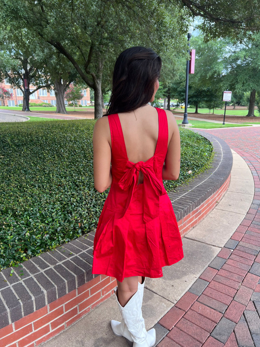 Abbie Dress-Red – VACE